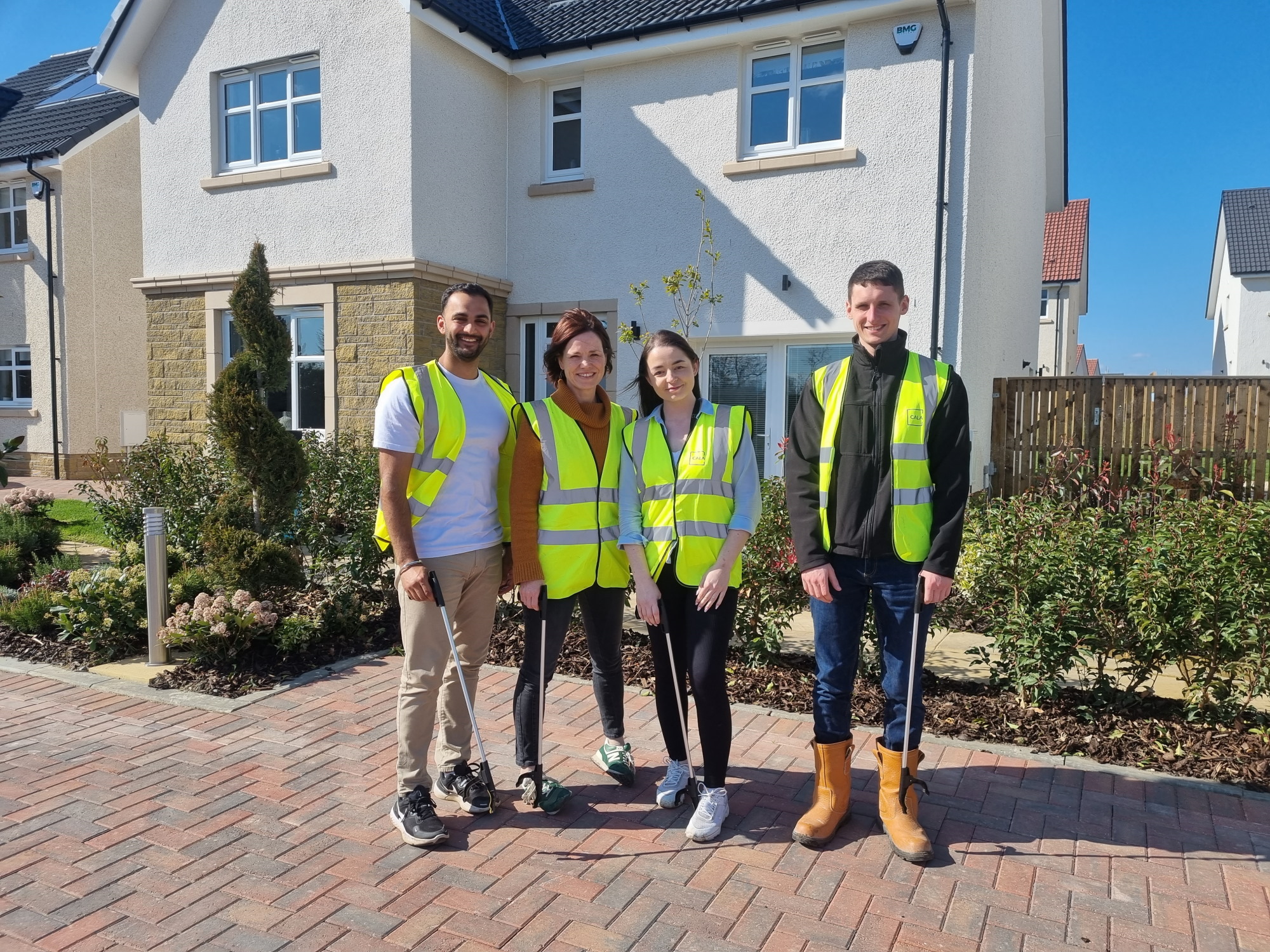 Cala cleans up at Stepps development | Scottish Construction Now